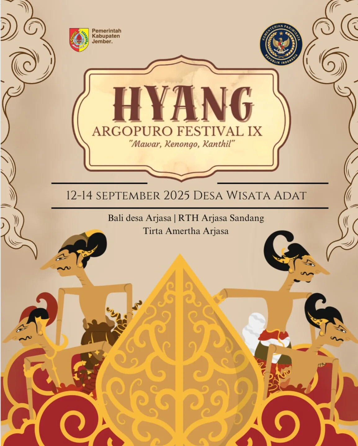 Hyang Argopuro Festival IX 12-14 September 2025 – Pemkab Jember